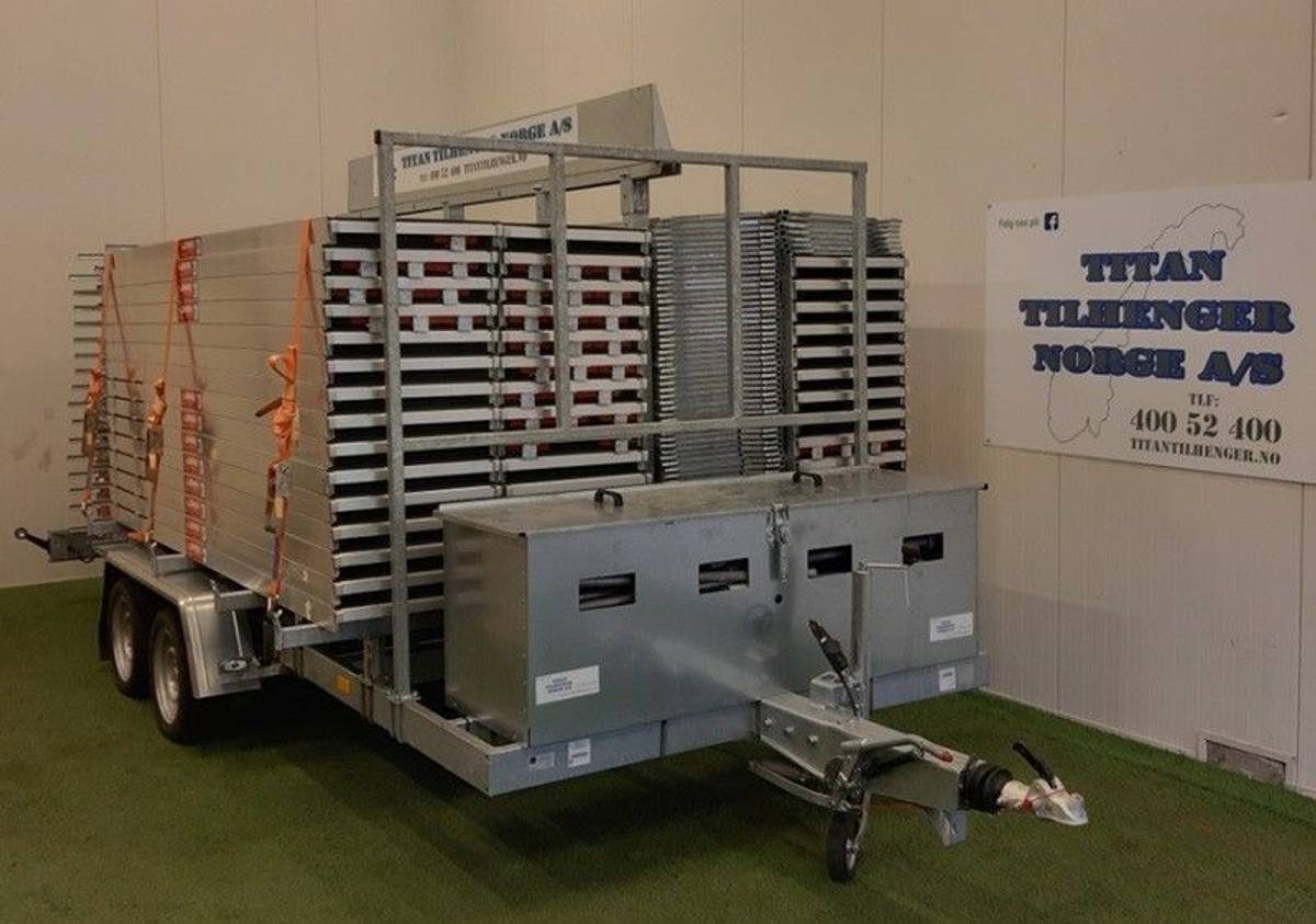 Kjøp KAMPANJE Jamax Byggmesterpakke 364 m2 med 3500 kg stillashenger ...